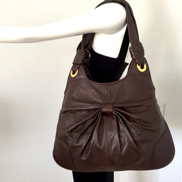 Gustto | Bags | Gusto Soft Lamb Leather Bow Bag | Poshmark